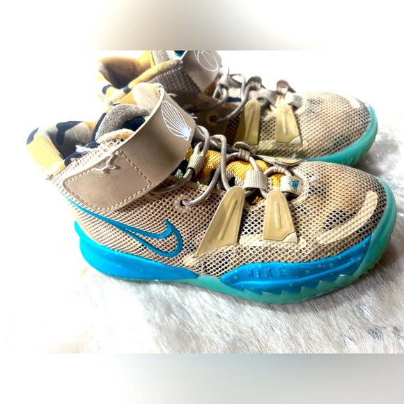 Nike | Shoes | Nike Kyrie 7 Ripple Grain Tan Sneakers Size 1c Ct480207 ...